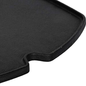 GGC Cast Iron Griddle for Weber 6558 Q100 Q120 Q1000 Q1200; Q100 Q1000 Series Grills (12.6" x 8.6"x 0.5")