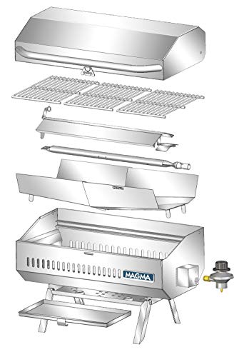 Magma Products, ChefsMate Connoisseur Series Gas Grill, A10-803, Multi, One Size