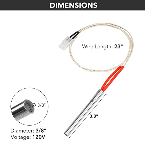 Stanbroil Replacement Hot Rod Ignitor Kit for Traeger Wood Pellet Grills