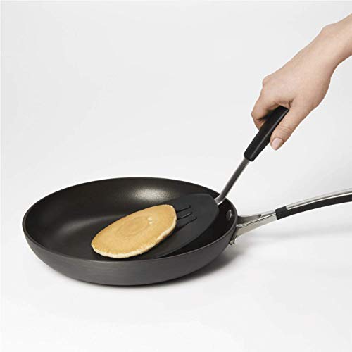 Silicone Turner Spatula,The Perfect Pancake Flipper, Egg Turner, and Omelet Spatula,Heat Resistant Rubber Spatula Wide to Easily Handle Large Food