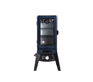 pit boss grills pbv3a1 electric smoker, blue hammertone