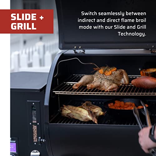 Camp Chef 24 in. WIFI SmokePro SG Pellet Grill & Smoker - WIFI & Bluetooth Connectivity (Black)