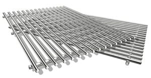 qulimetal 304 stainless steel 7639 cooking grates for weber spirit 300 and spirit ii 300 series, spirit 700, genesis silver b & c, genesis gold b & c, genesis platinum b & c, genesis 1000-3500