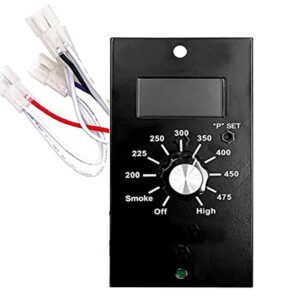 Replacement Digital Thermostat Controller Board for Pit Boss，Compatible with Pit Boss Wood Pellet Grills, Replace for PB700, 340, 440, 820, BBQ Temperature Controller，with W/LCD Display