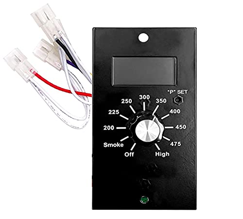 Replacement Digital Thermostat Controller Board for Pit Boss，Compatible with Pit Boss Wood Pellet Grills, Replace for PB700, 340, 440, 820, BBQ Temperature Controller，with W/LCD Display