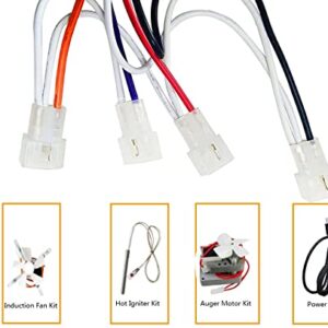 Replacement Digital Thermostat Controller Board for Pit Boss，Compatible with Pit Boss Wood Pellet Grills, Replace for PB700, 340, 440, 820, BBQ Temperature Controller，with W/LCD Display