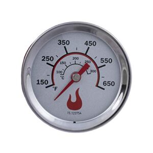 broil 8566083 replacement temperature gauge, 3 inch diameter