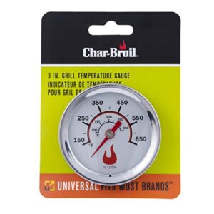 Broil 8566083 Replacement Temperature Gauge, 3 Inch Diameter