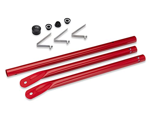 Studio Grill Parts - Legs and Hardware Kit for 18" / 22" Weber Kettle Grills (excluding 2015-2019 Master-Touch/Limited Ed. Kettle) (Red)