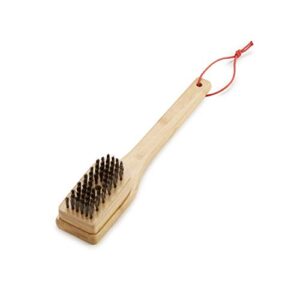 weber 12" bamboo grill brush