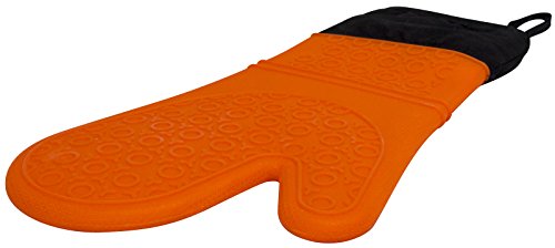 Baking Pizza Stone with handles for Grill, Oven & BBQ15” Durable, Certified Safe, for Ovens & Grills. Bonus Silicone Mitt.