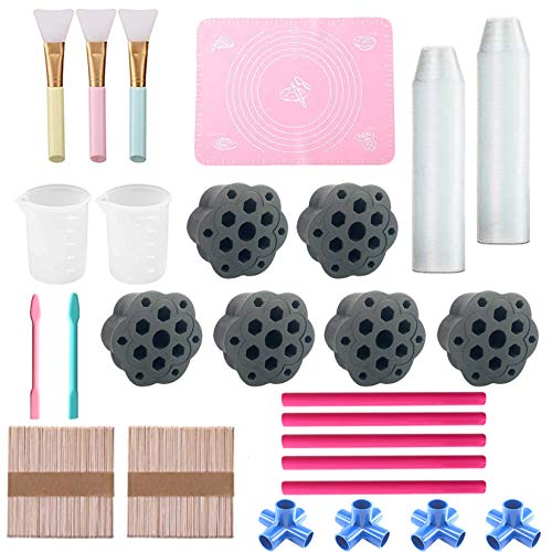 Milefo Foam Inserts Accessories Kit for Epoxy Cups, Flexible Foam Set for MiLefo Tumbler Turner, Fit All Tumblers from 10 oz to 40 oz(213 PCS)