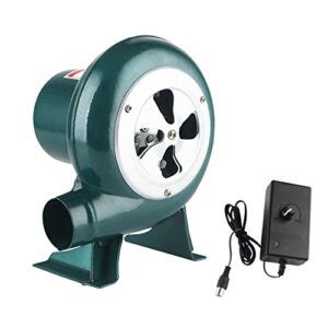 yitie blacksmith forge blower, bbq fan air blower, fire starter, electric air bellow, charcoal chimney starter smoker fan with wind regulator ( size : 80w )