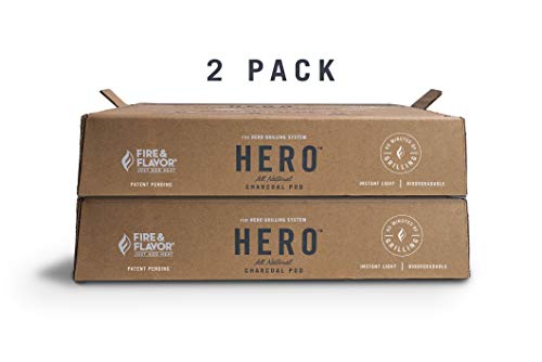 Fire & Flavor HERO Pods Charcoal Grill Pod 2 Pack Refill