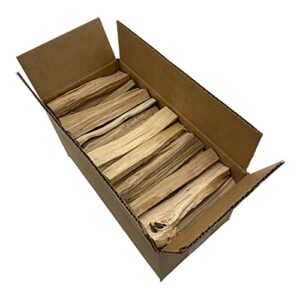 Pizza Oven Wood Naturally-Cured White Oak ~6-Inch Mini Logs/Splits for Portable Pizza Ovens and Tabletop Stoves 7+ Pound Box ~450 Cubic Inches