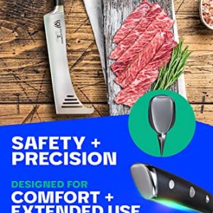 Dalstrong Spatula Knife Hybrid Utensil - 8 inch - Gladiator Series Elite - High Carbon German Steel Kitchen Knife - G10 Handle - Multi-Purpose - BBQ, Chop, Slice, Grill, Flip - Sheath - NSF Certified