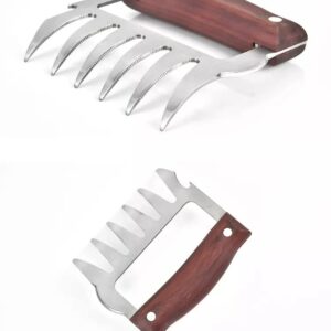 3-in-1 Shredder, Bottle Opener, Knife: The Ultimate BBQ Claws for Shredding Pork, Chicken, and More - Smoking Meat Accessories