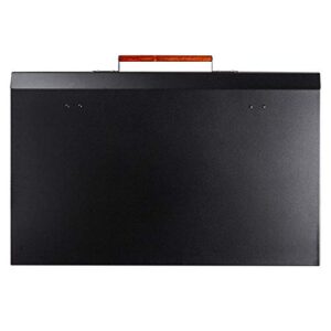 griddleguard hard cover lid for members mark 36" 4-burner griddle - made in usa (black aluminum)