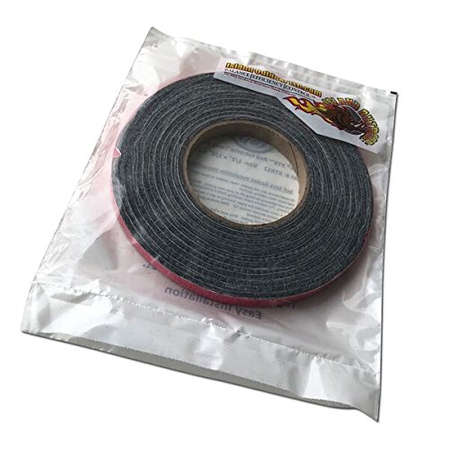 LavaLock XTR lid Gasket Compatible with Oklahoma Joe's Smoker Gasket Kit 15-ft roll for Longhorn, Highland, 3 in 1 lids