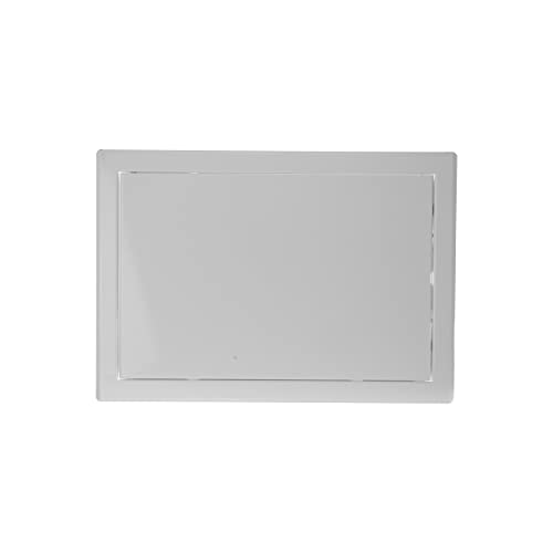 Vent Systems 8'' x 12'' Inch White Metal Access Panel - Easy Access Doors - Access Panel for Drywall, Wall, Electrical and Plumbing Service Door