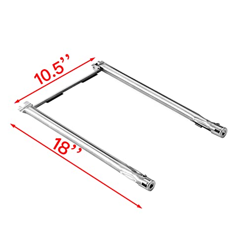 Charbrofire Spirit and Spirit II 200 Series 7635 Flavorizer Bars and 69785 Burner Replacement Parts for Weber Spirit E-210 E-220 S-210 S-220 Spirit ii E-210 Tube Burner Kit and More