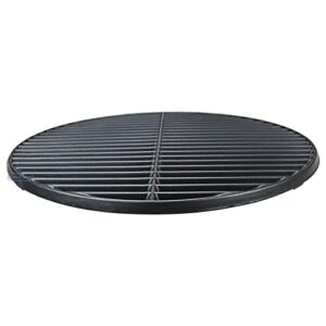 Uniflasy 18 Inch Cast Iron Cooking Grate for Kamado Joe KJ-HCICG Classic Joe KJ-23RHC Classic II KJ23NRHCI Classic III Stand-Alone Classic, Vision Grill VGKSS-CC2, B-11N1A1-Y2A