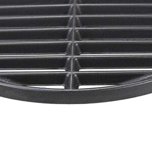 Uniflasy 18 Inch Cast Iron Cooking Grate for Kamado Joe KJ-HCICG Classic Joe KJ-23RHC Classic II KJ23NRHCI Classic III Stand-Alone Classic, Vision Grill VGKSS-CC2, B-11N1A1-Y2A