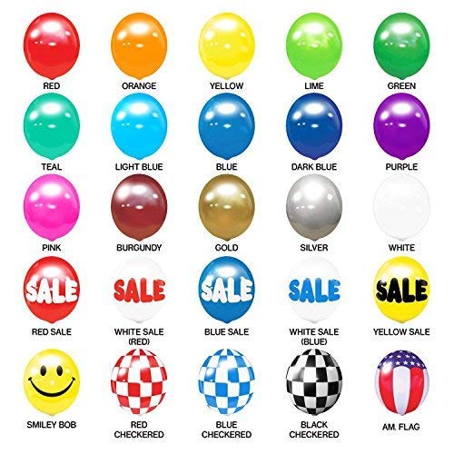 Balloon Bobber - Weatherproof Reusable Balloon Triple Cluster Pole Kit - Helium Free Plastic Outdoor Balloons