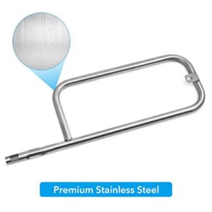 Stanbroil Stainless Steel Grill Burner Tube for Weber Q200 Q220 Q2000 Q2200 396000, 396001, 396002, 566002, 53060001, 54060001 - Grill Burner Tube Pipe Part for Weber 69956/60041/41862