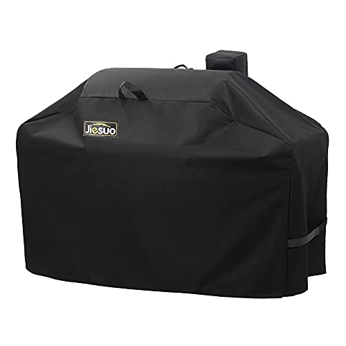 Jiesuo Grill Cover for Camp Chef 36 Inch Pellet Grills, SmokePro LUX 36, SmokePro SGX 36, Heavy Duty Waterproof Grill Cover for Camp Chef Grill