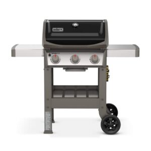 weber spirit ii e-310 3-burner liquid propane grill, black