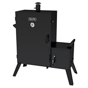 Dyna-Glo DGO1890BDC-D Wide Body Vertical Offset Charcoal Smoker,Black