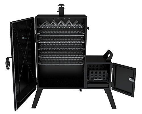 Dyna-Glo DGO1890BDC-D Wide Body Vertical Offset Charcoal Smoker,Black