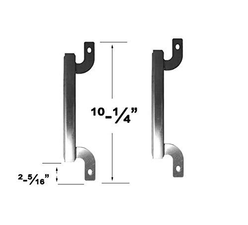 Grill Burner for Select Brinkmann 10-4221-S, 810-8300-W, 810-8445-F Grill King Gas Grill Models - 2 Pack