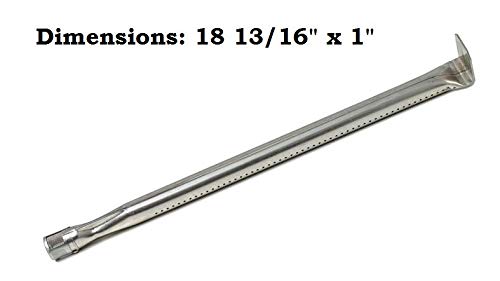 GrillSpot Napoleon Gas Grill Stainless Steel Burner Replacement for LEX, Prestige & Other Models - Exact Fit Barbecue Grill Parts (Set of 4)