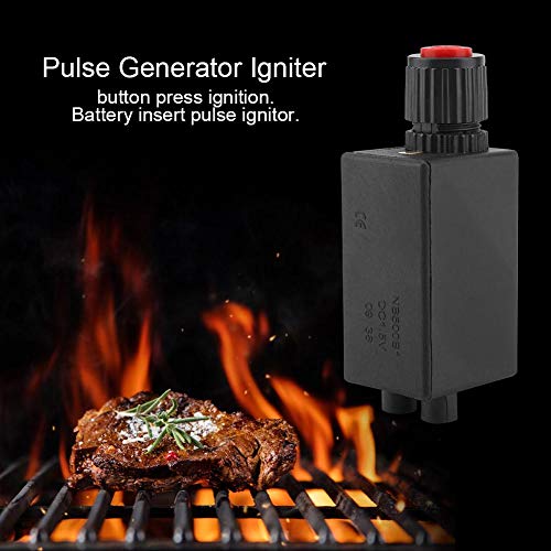 BBQ Stove Lighter AA Battery Igniter Lighter with Cable Push Button Fit for Gas Fireplace Gas Oven Gas Heater Ceramic Kitchen Lighter​