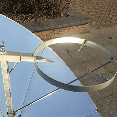 LiFuJunDong 1800W Concentrating Solar Cooker Solar Cooker Sun Oven Outdoor Oven 1.5m Diameter Parabolic Focal Spot Temperature:700-1000°C