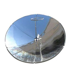 LiFuJunDong 1800W Concentrating Solar Cooker Solar Cooker Sun Oven Outdoor Oven 1.5m Diameter Parabolic Focal Spot Temperature:700-1000°C