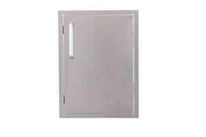 bonfire access vertical stainless steel 304 single door 17*24''