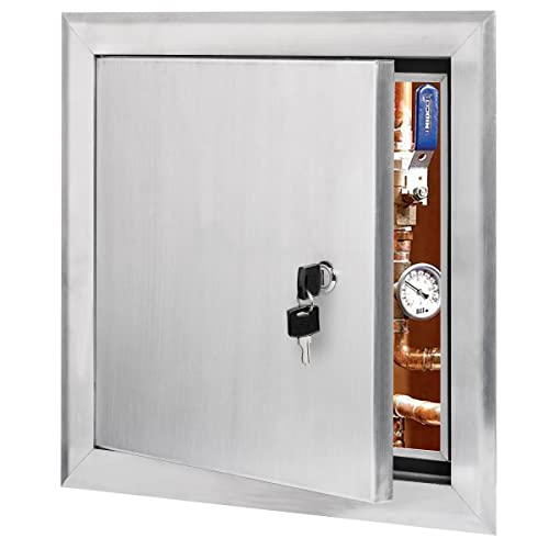 Premier 2400 Series Aluminum Universal Access Door 14 x 14 (Keyed Cylinder Latch)