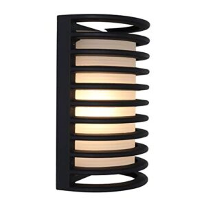 access lighting - hi access 20010leddmg-bl/rfr contemporary modern led bulkhead from bermuda collection in black finish