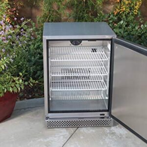 Bull Outdoor Products 13700 Series II Outdoor Refrigerator, Stainless Steel