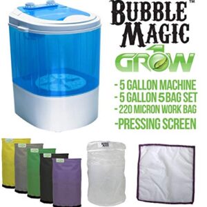 5 Gallon Bubble Magic Washing Machine + Ice Hash Extraction 5 Bags Kit GROW1