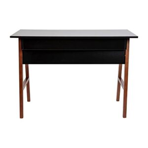 Flash Furniture Computer Desk - Black Home Office Desk with Storage Drawer - 42" Long Writing Desk for Bedroom