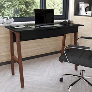 Flash Furniture Computer Desk - Black Home Office Desk with Storage Drawer - 42" Long Writing Desk for Bedroom