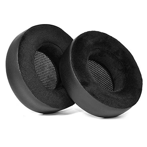 Upgrade Virtuoso XT Thicker Earpads - Replacement Ear Cushion Compatible with Corsair Virtuoso RGB Wireless SE Gaming, Softer Velour Leather,High-Density Noise Cancelling Foam, Added Thickness