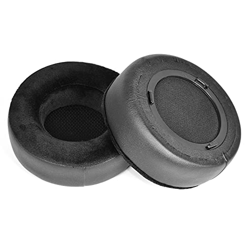 Upgrade Virtuoso XT Thicker Earpads - Replacement Ear Cushion Compatible with Corsair Virtuoso RGB Wireless SE Gaming, Softer Velour Leather,High-Density Noise Cancelling Foam, Added Thickness