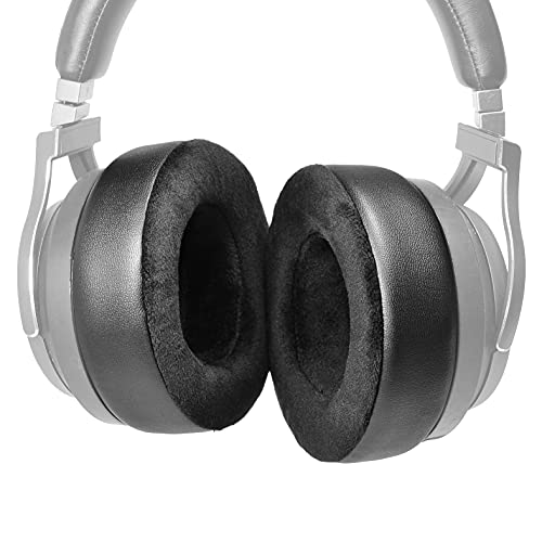 Upgrade Virtuoso XT Thicker Earpads - Replacement Ear Cushion Compatible with Corsair Virtuoso RGB Wireless SE Gaming, Softer Velour Leather,High-Density Noise Cancelling Foam, Added Thickness