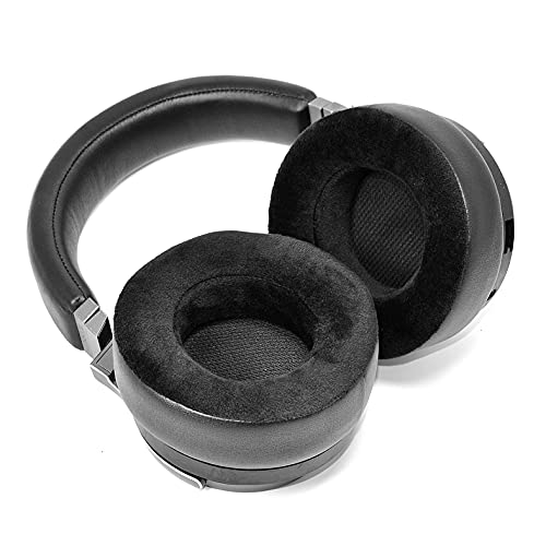 Upgrade Virtuoso XT Thicker Earpads - Replacement Ear Cushion Compatible with Corsair Virtuoso RGB Wireless SE Gaming, Softer Velour Leather,High-Density Noise Cancelling Foam, Added Thickness