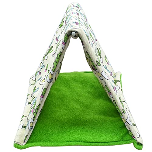 tinkare Reptile Sleeping Bed Bearded Dragon Tent Hide Habitat Shelter for Lizard Bearded Dragon Leopard Gecko